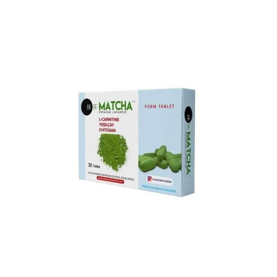 Turk Attar, Premium Japanese Matcha L-Carnitine Tablets, Natural Weight Loss and Metabolism ...